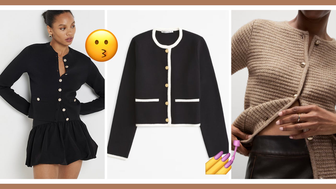 Best Tweed Knitted Cardigans 2024: Chanel Inspired Jackets