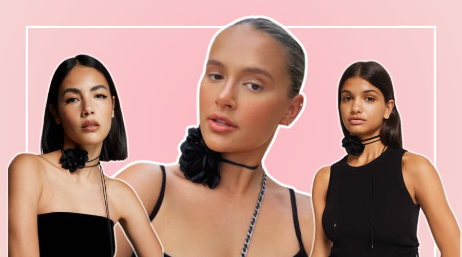 Rosette Choker: Shop The Trend Everyone Is Hopping On