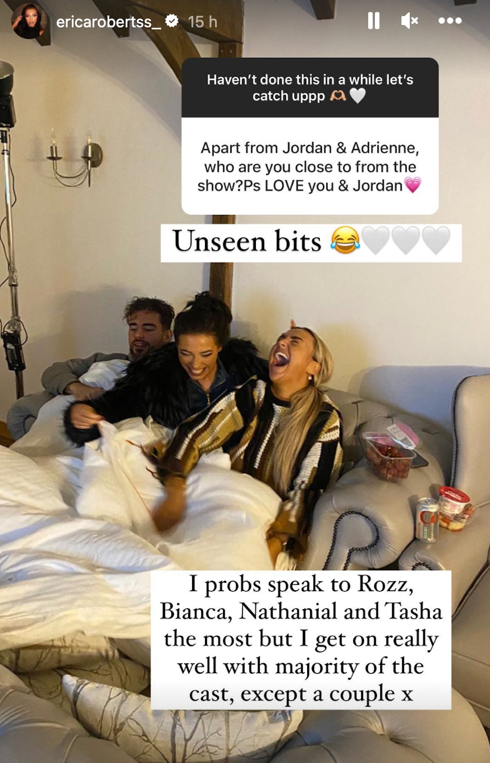 MAFS UK bride Erica Roberts reveals where she stands with co-star Tasha ...