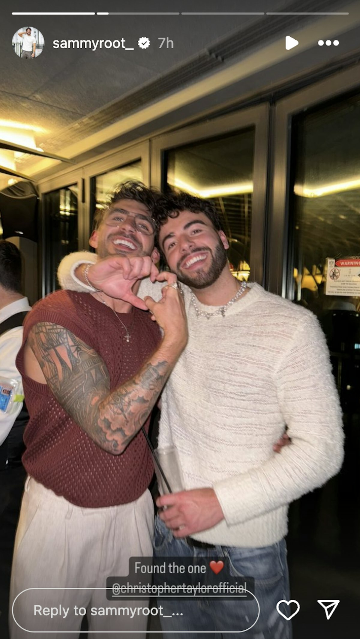 Love Island’s Sammy Root posts ‘the one’ and they’re absolutely GORG