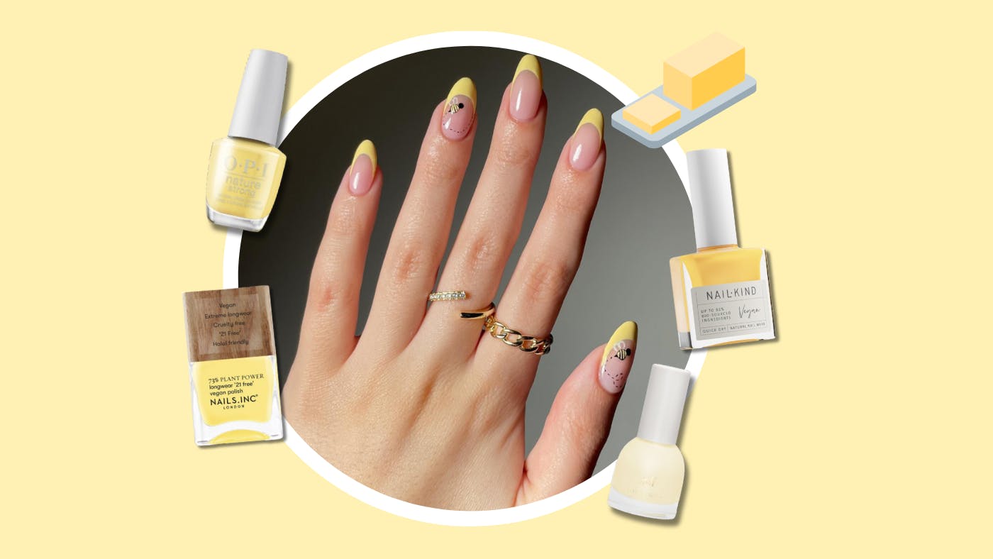 7 dreamy butter yellow nail ideas that will make you feel like a spring ...