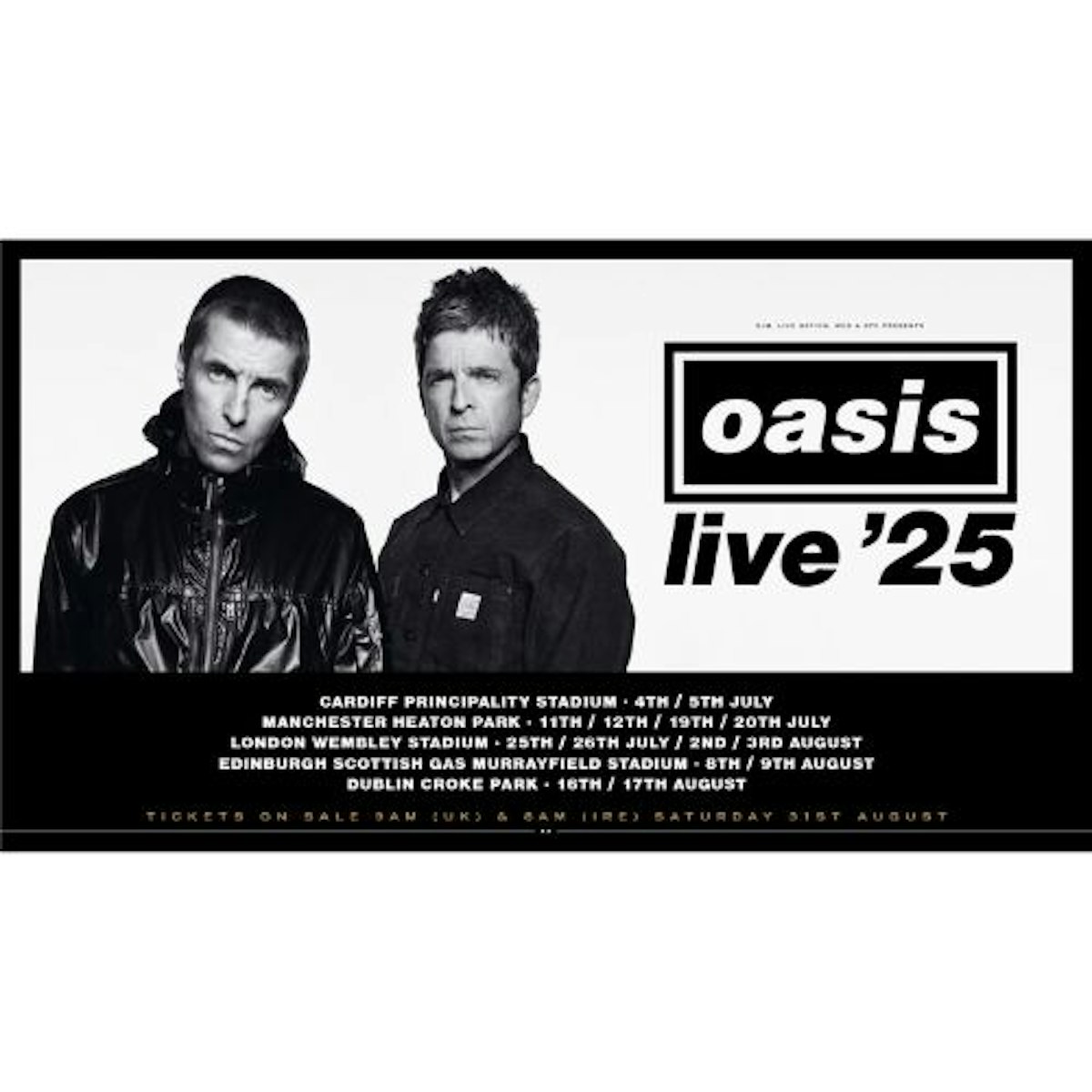 How to get Oasis reunion tour tickets