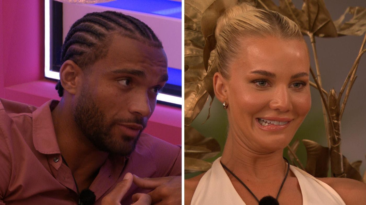Grace Jackson gets up close and personal with Love Island co-star and ...