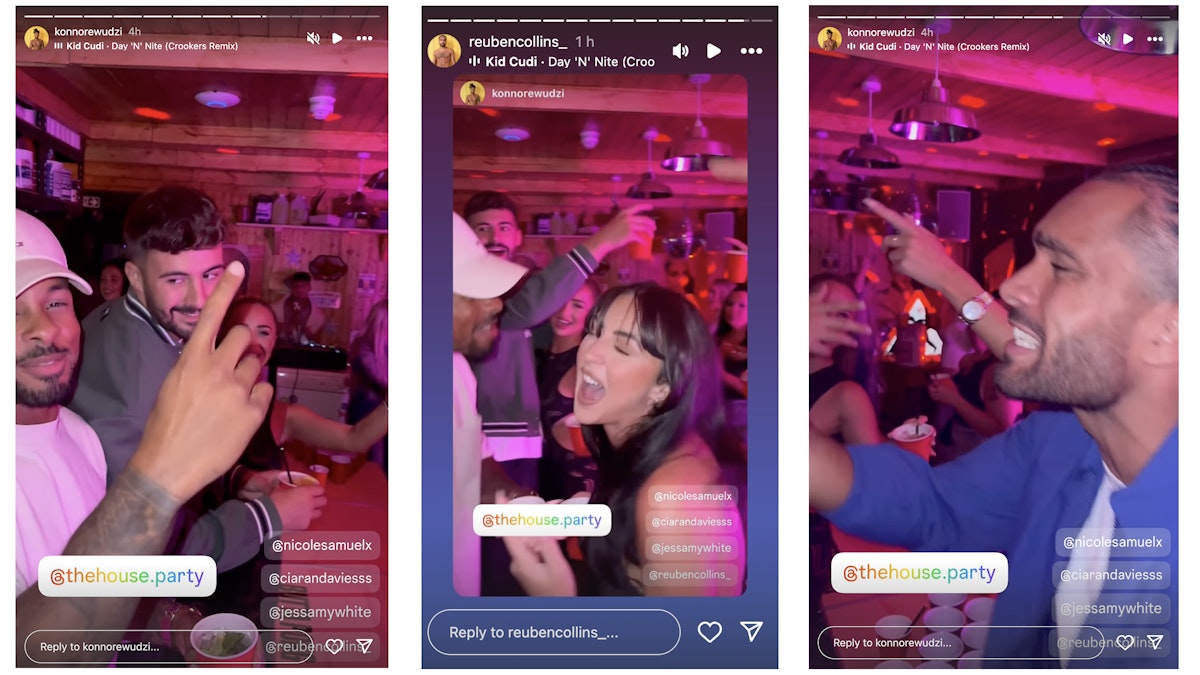 Love Island's Reuben Collins spotted partying with Islanders after ...