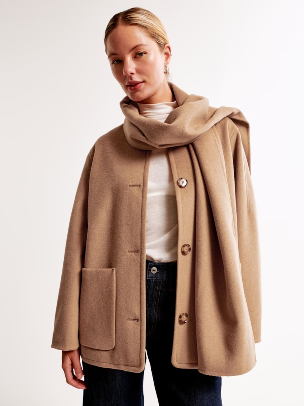 12 Best Scarf Coats To Wear For Autumn And Winter 2024