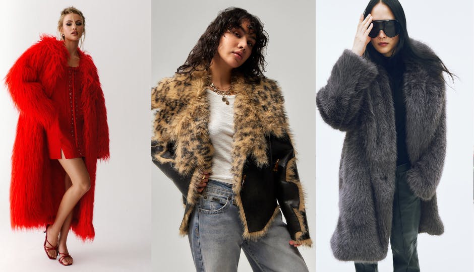 The most stylish faux fur coats to shop on the high street this season