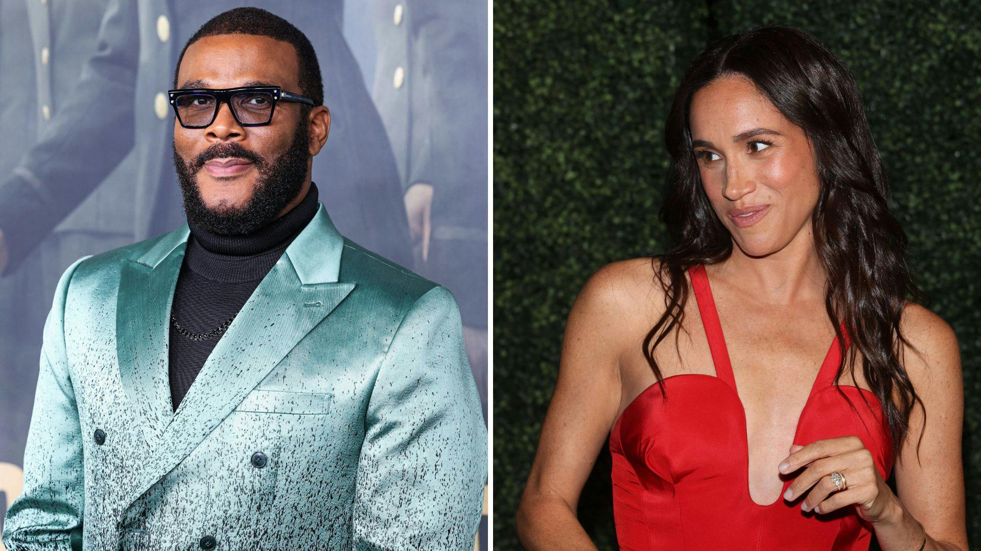 Why these photos of Meghan Markle and Tyler Perry have got everyone talking