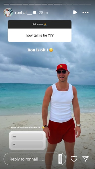 Love Island: Ron Hall's real height REVEALED and, sorry, WHAT?