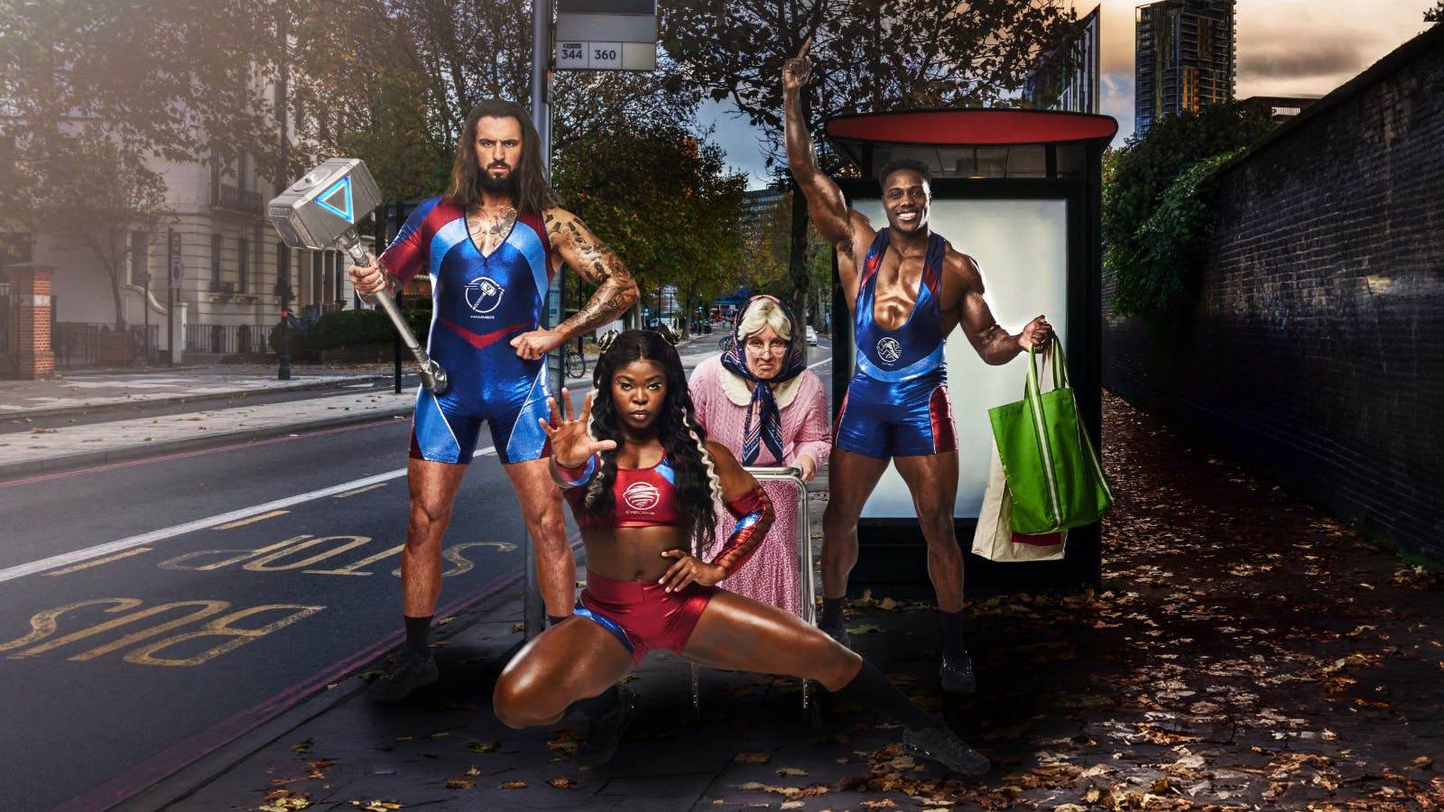 EXCLUSIVE heat meets the cast of Gladiators