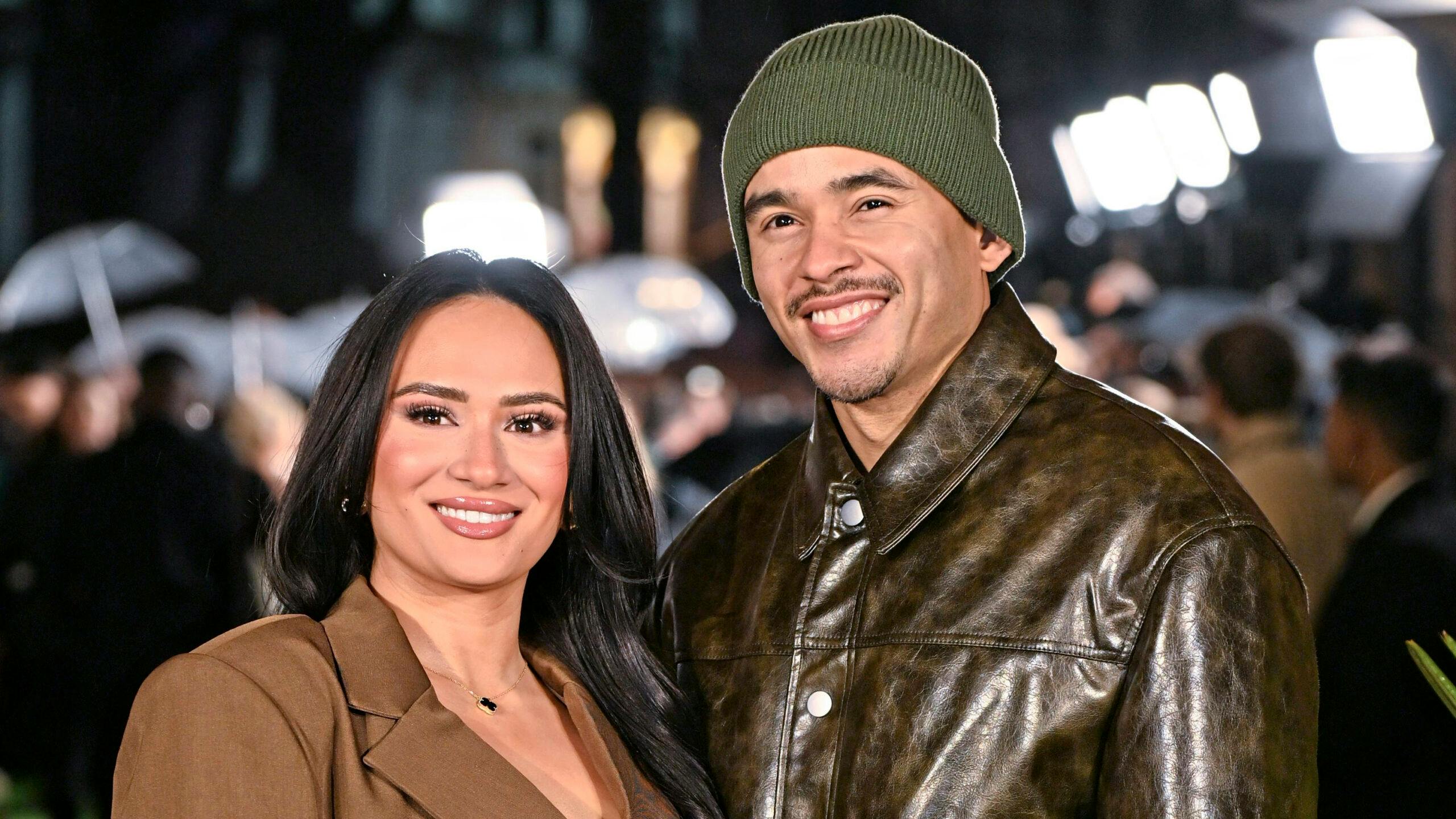 Love is Blind's Jasmine and Bobby: 'This baby's a dream come true'