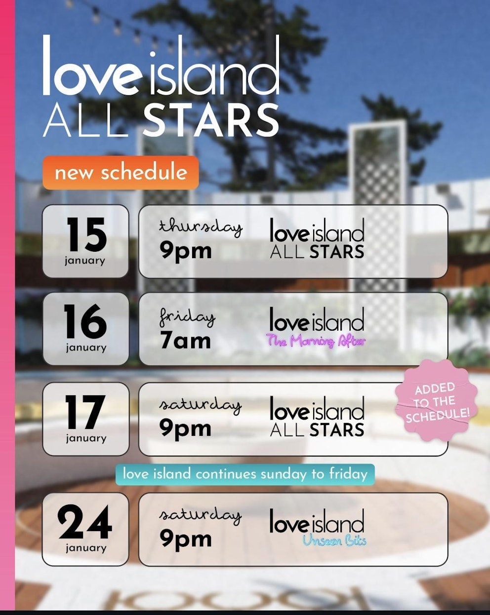 Love Island All Stars: what time is the show on tonight?