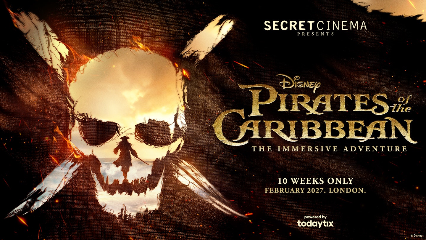 Secret Cinema announces Pirates of the Caribbean immersive experience