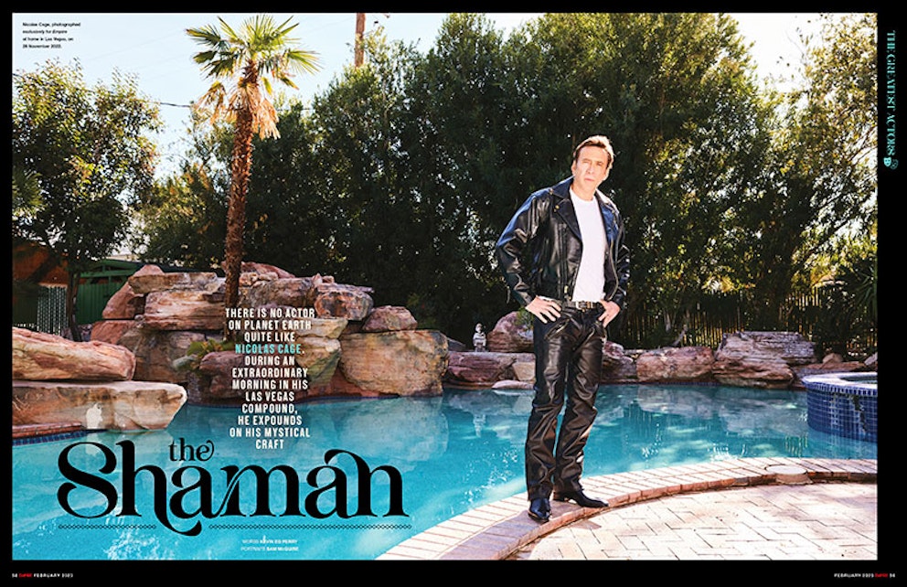 Empire's Greatest Actors: At Home With Nicolas Cage