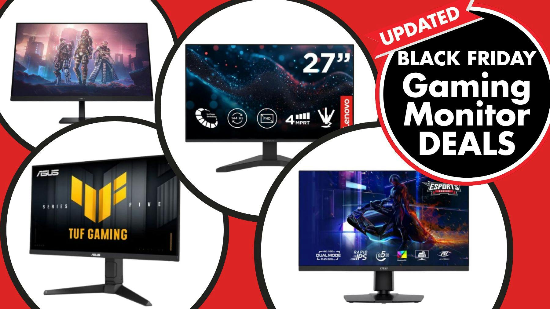 Black Friday Gaming Monitor Deals: £100 OLED Discount and more