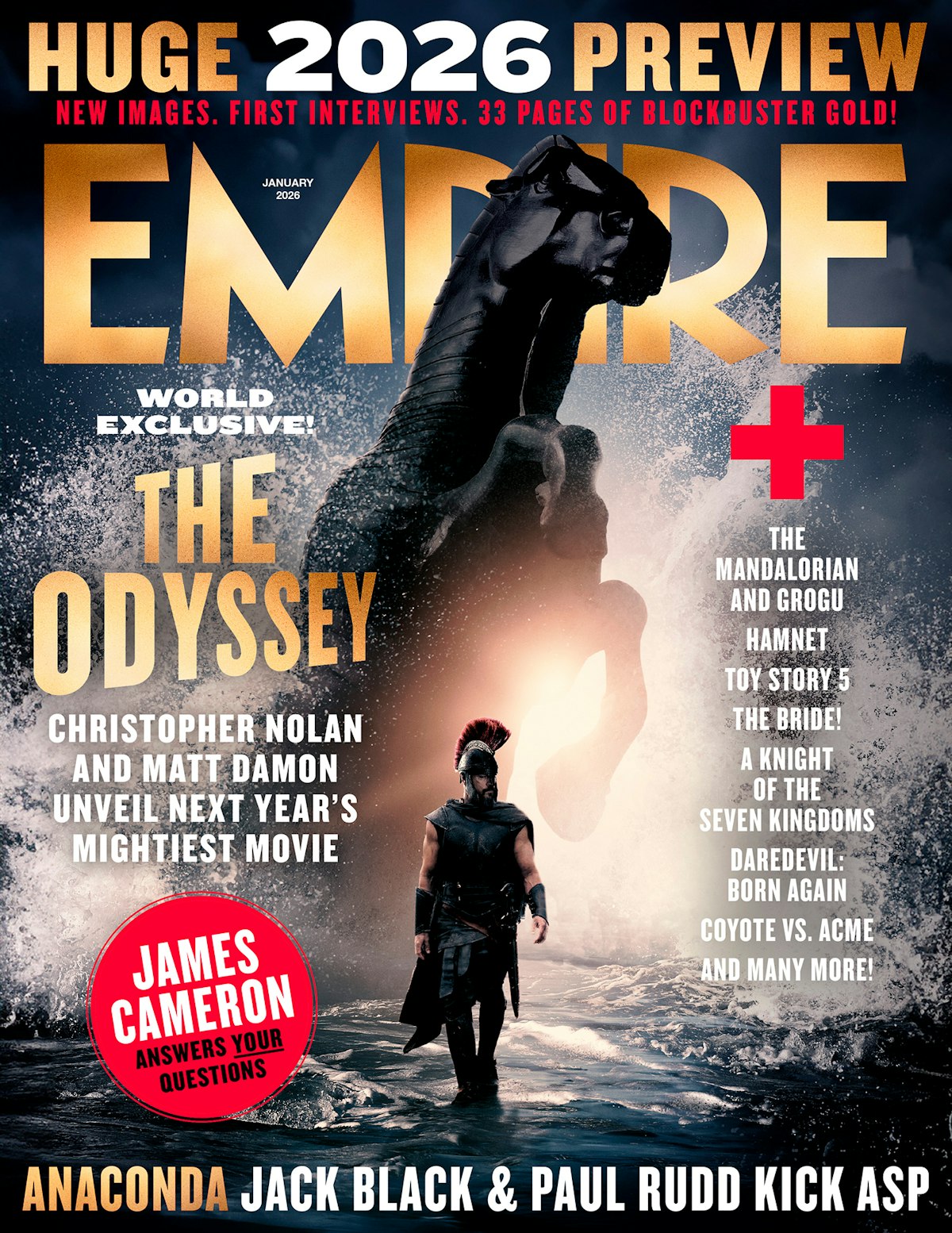 Christopher Nolan’s The Odyssey ‘Shot Over 2 Million Feet Of Film’