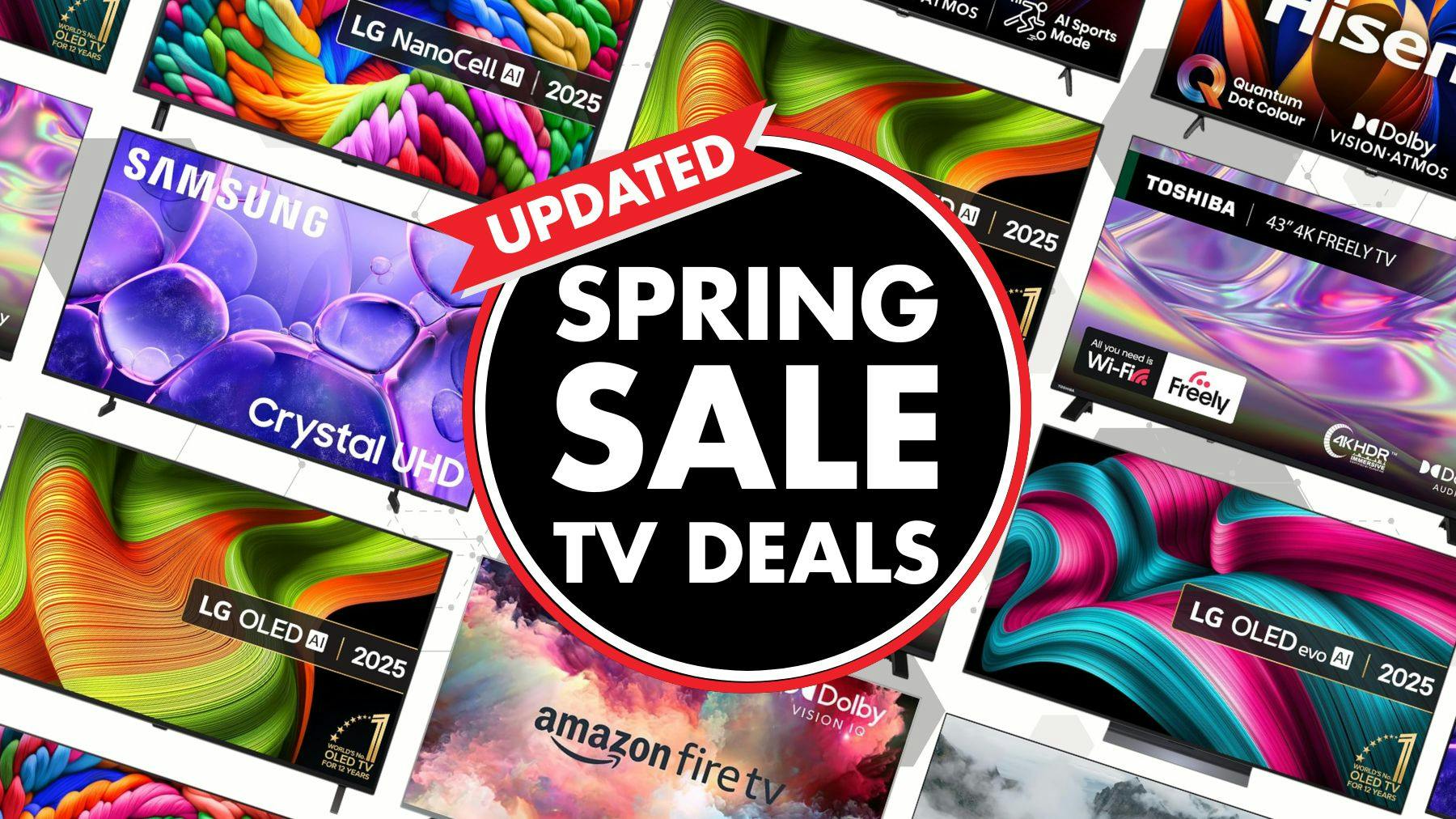Amazon Spring Sale TV Deals: Save On Big And Small Screens
