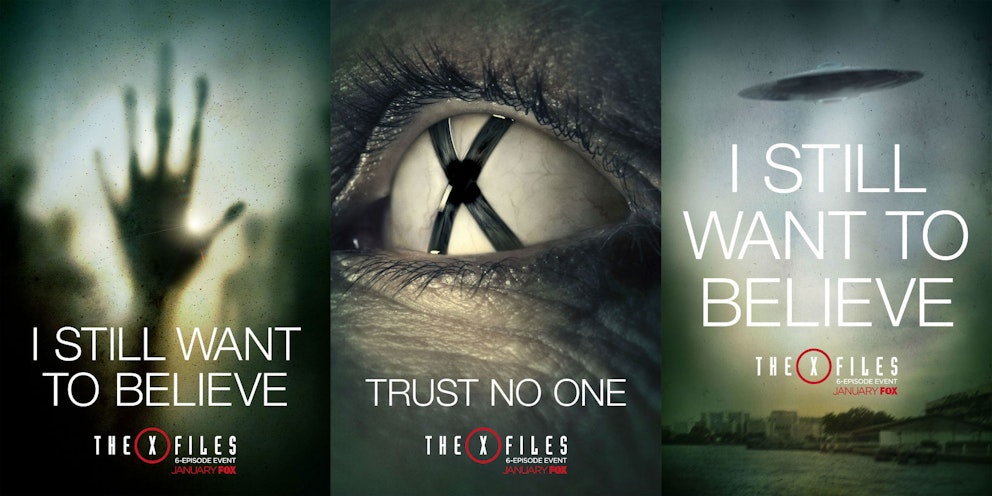 Final teaser posters for New X-Files mini-series | Movies | Empire