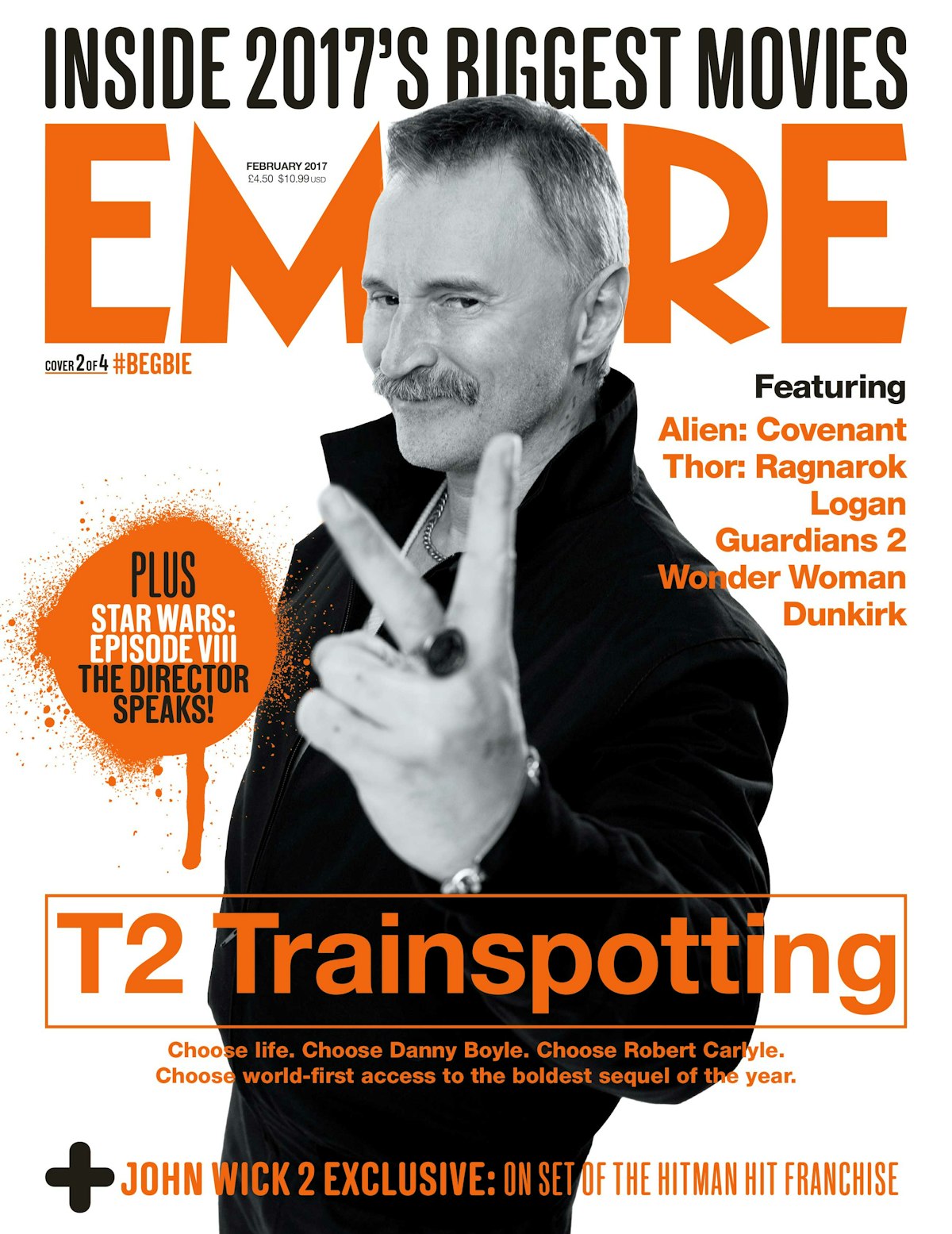 Choose life. Choose one of Empire’s four T2 Trainspotting covers ...