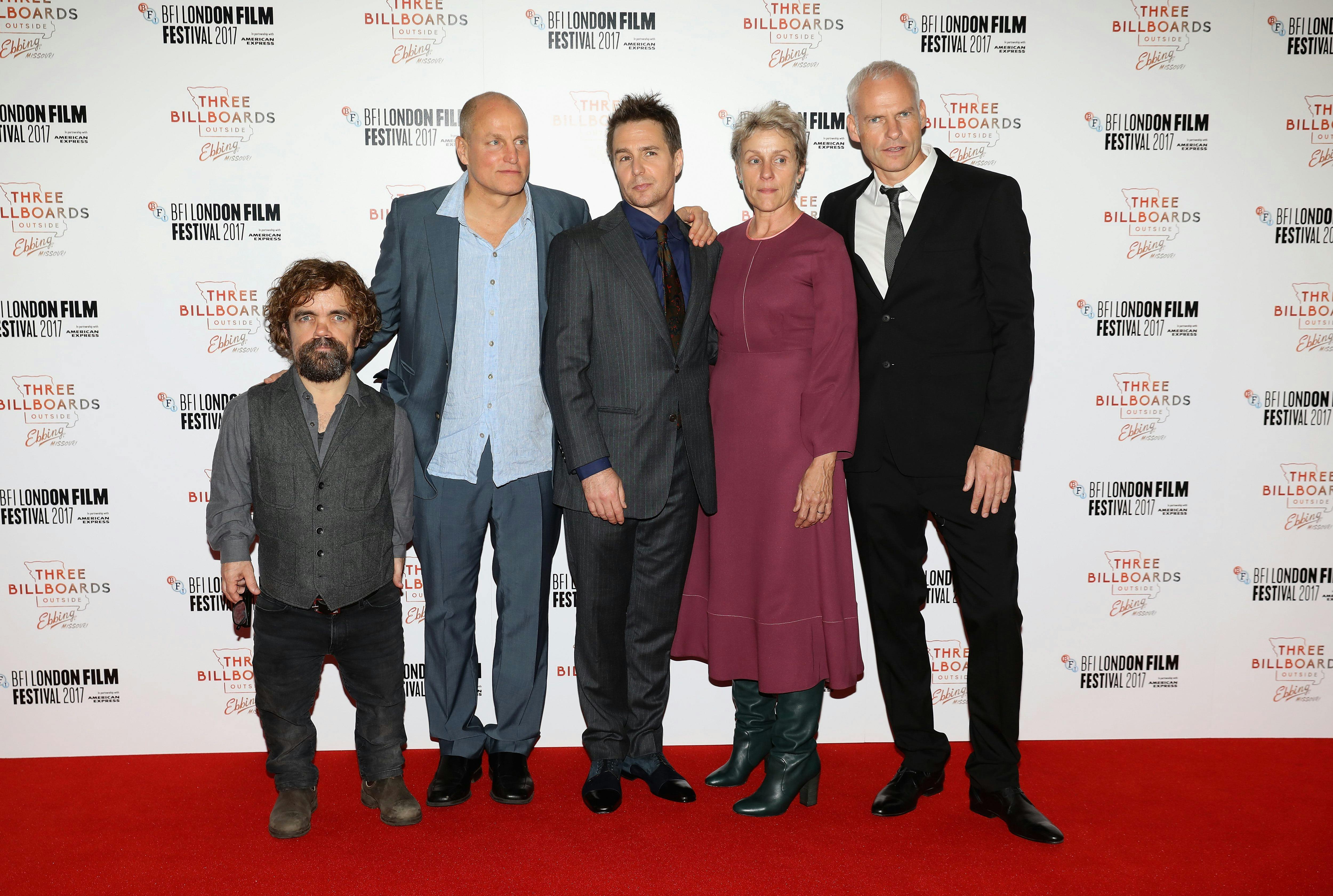 The Three Billboards Outside Ebbing, Missouri Cast Talk At The London ...