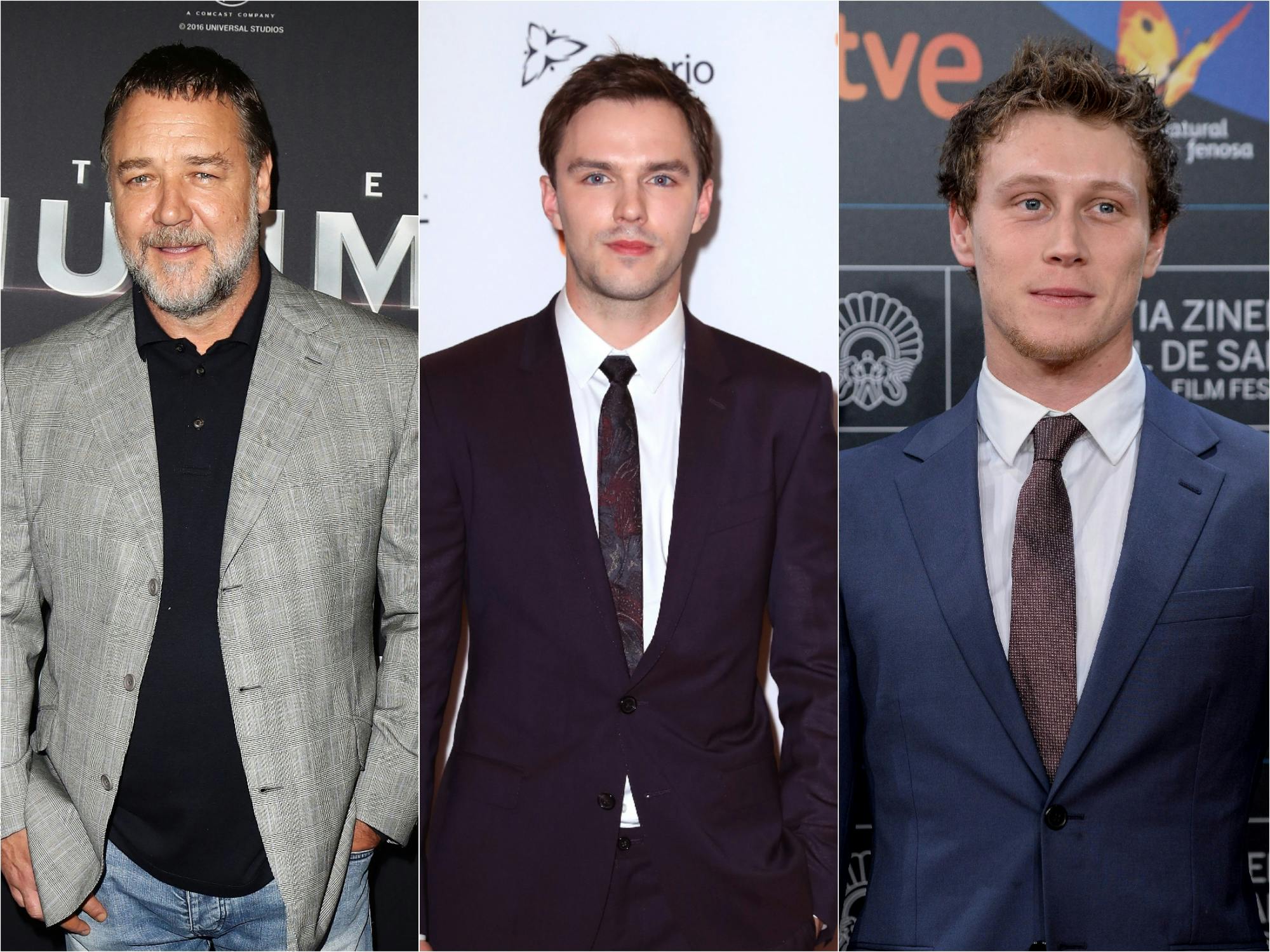 Russell Crowe, Nicholas Hoult And George MacKay On For True History Of ...