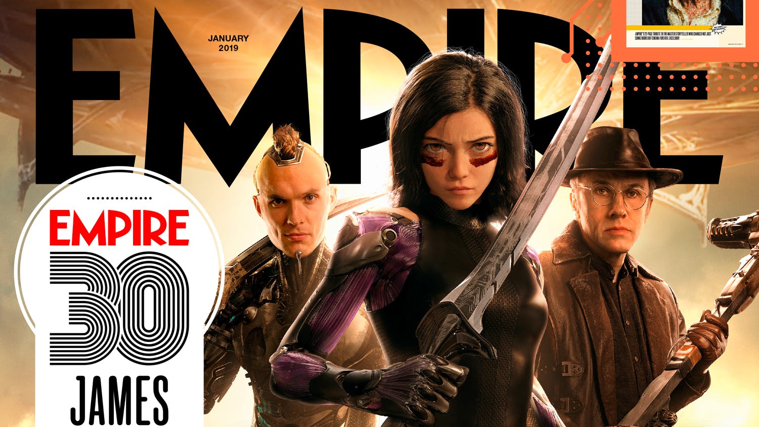 Empire’s Alita: Battle Angel Cover Revealed | Movies | Empire