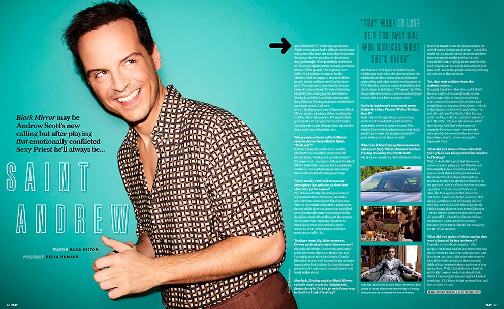 Pilot TV Issue 3 Preview: Stranger Things 3, Andrew Scott, Killing Eve ...