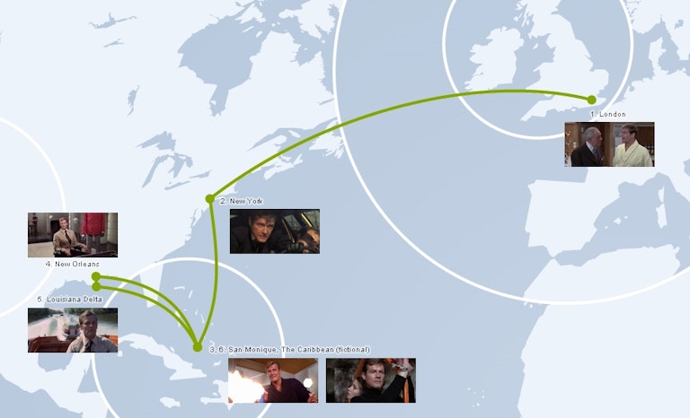 Empire’s James Bond Travel Map | Movies | Empire