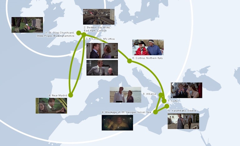 Empire’s James Bond Travel Map | Movies | Empire