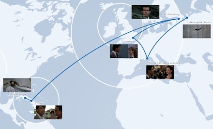 Empire’s James Bond Travel Map | Movies | Empire