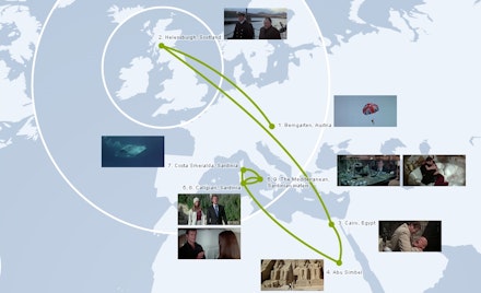 Empire’s James Bond Travel Map | Movies | Empire