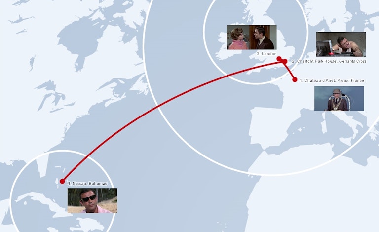 Empire’s James Bond Travel Map | Movies | Empire