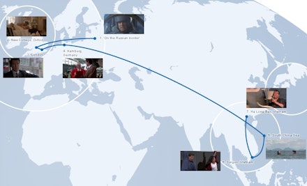 Empire’s James Bond Travel Map | Movies | Empire