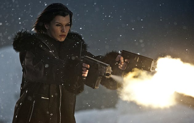 Milla Jovovich Resident Evil Retribution