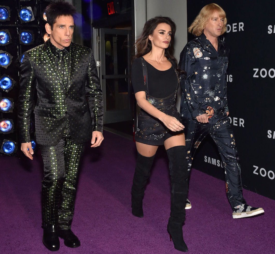 Penelope Cruz Only Walked Zoolander No. 2 Premiere Catwalk Because She ...