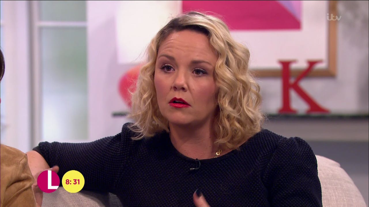 Charlie Brooks breaks down as she discusses best friend’s battle with ...