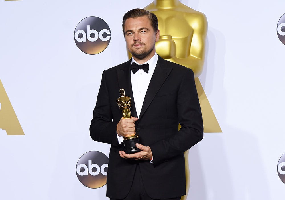 Leonardo Dicaprio Crying Oscar Winners