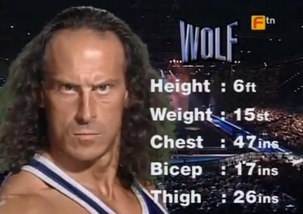 Gladiators fans, remember Wolf? Here’s what he looks like now…