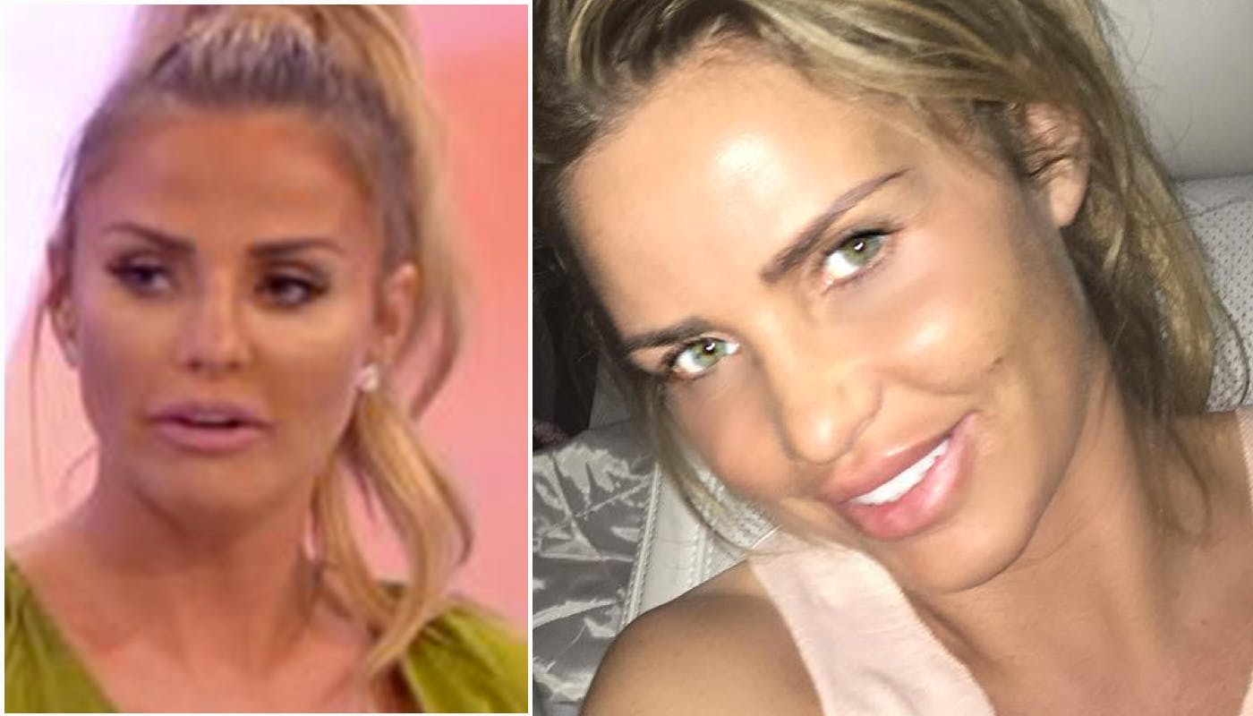 Katie Price shows off plastic surgery makeover on ITV’s Loose Women ...