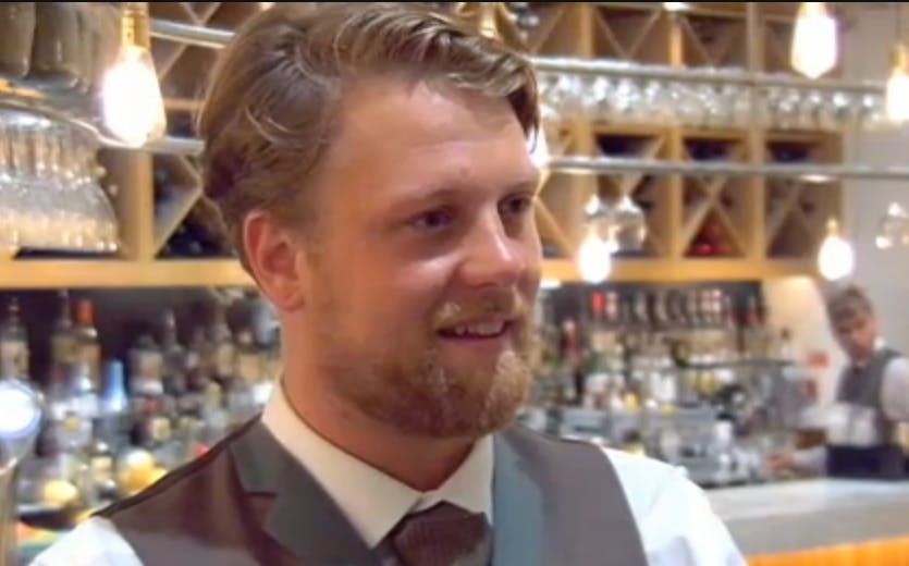 Sam the FITLORD waiter from First Dates went on a date of his own - heat