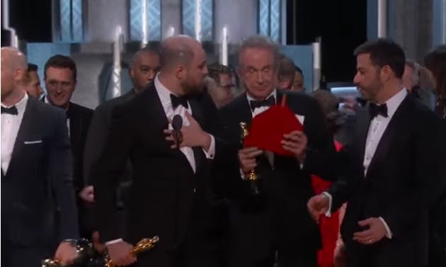 There was another HUGE mistake at the Oscars last night | Celebrity | Heat