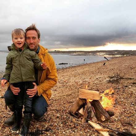 Ben Fogle defends letting his kids play with fire and knives | Closer