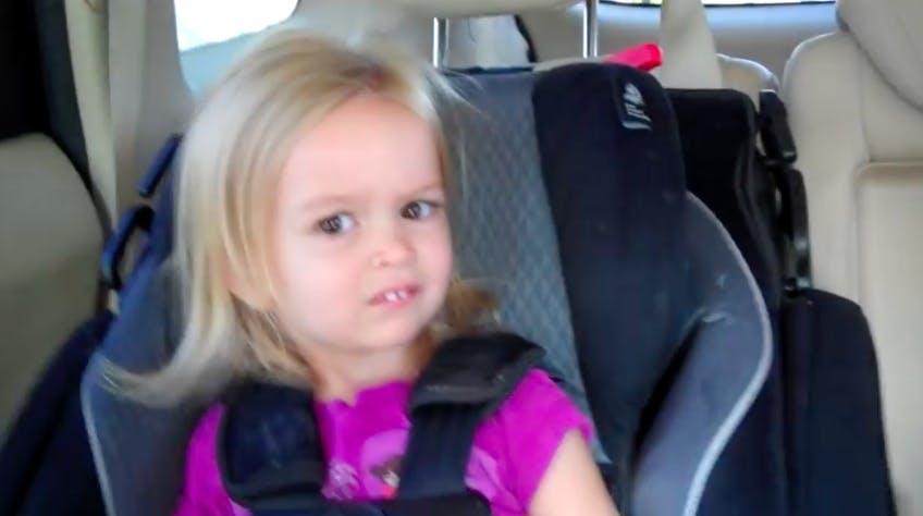 This is what the side eye meme girl looks like now - heat