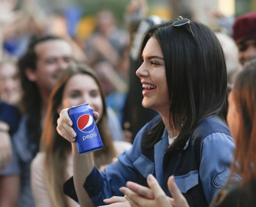 Kim Kardashian on Kendall's reaction to that pepsi ad