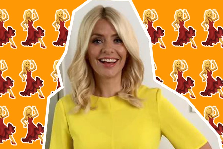 Holly Willoughby dances with Bradley Walsh's wife Donna Derby in ...