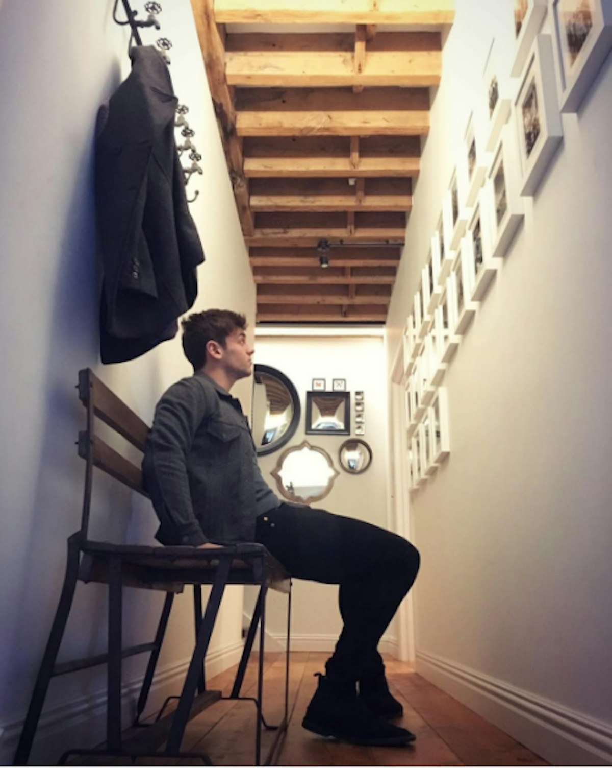 You HAVE to see inside Tom Daley's insanely patriotic home!