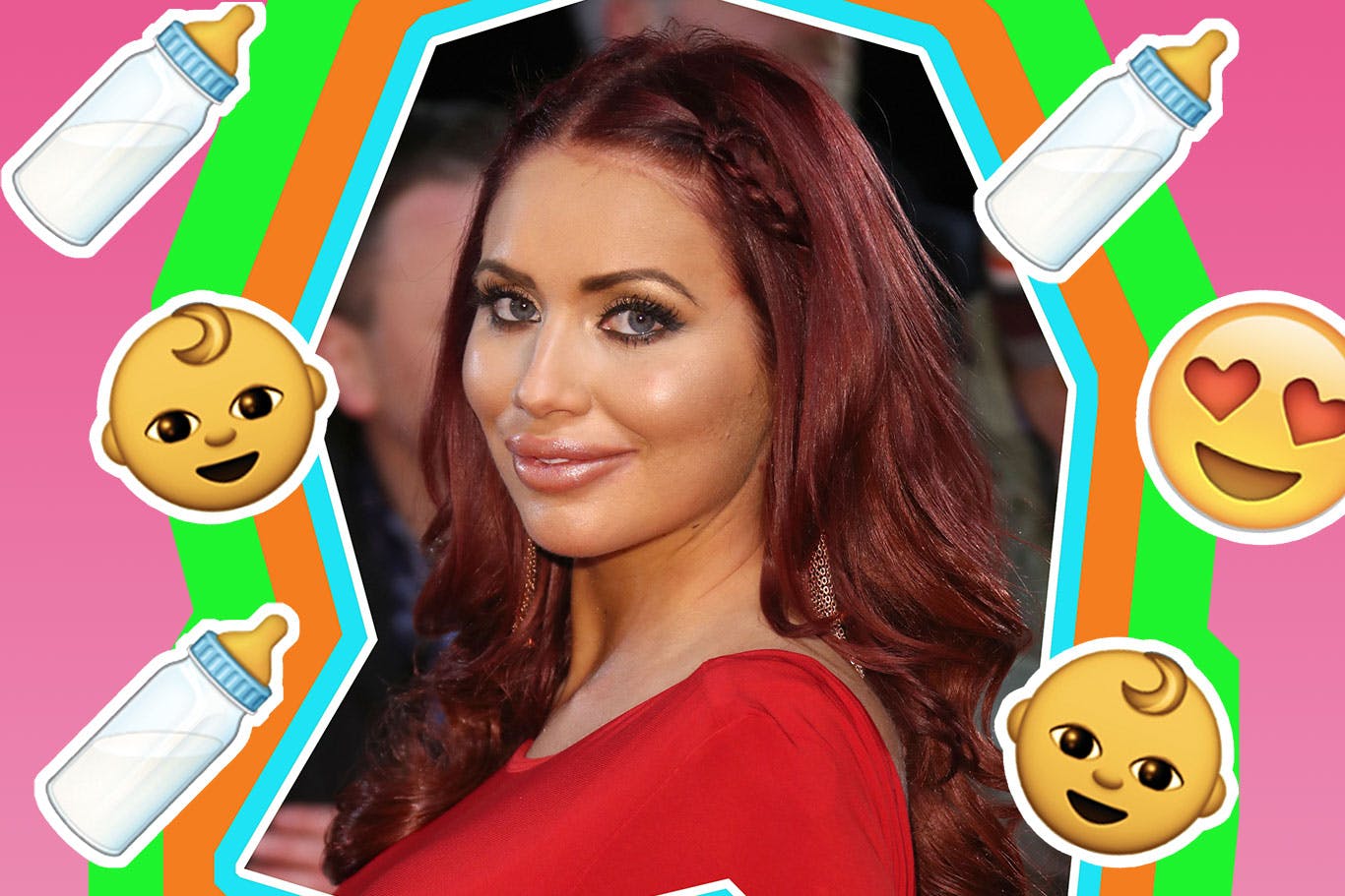TOWIE's Amy Childs shares baby Polly's first smile - and it's a beauty!