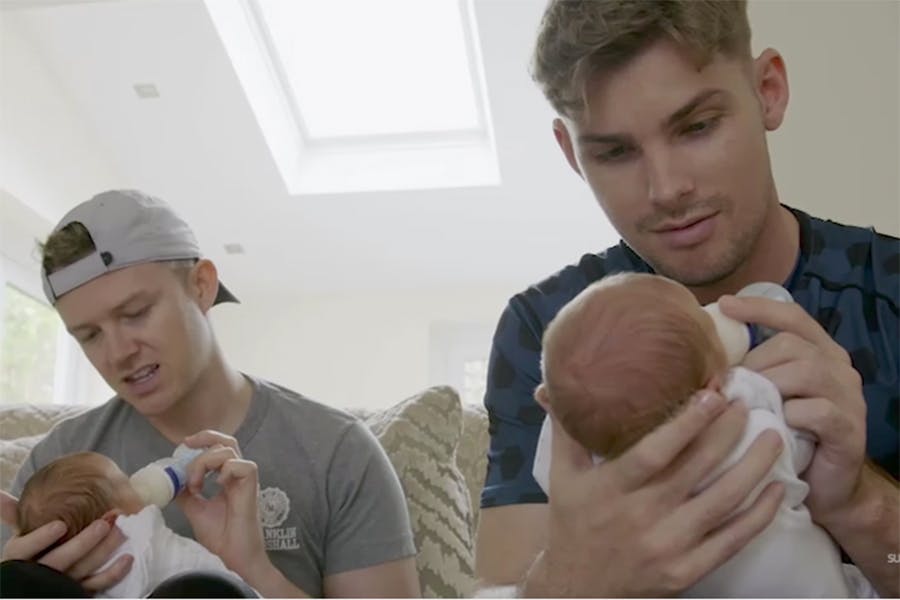 Hollyoaks' Kieron Richardson shares adorable first moments with his ...