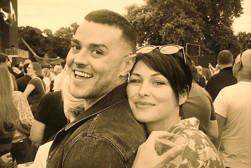 Emma and Matt Willis share super-smoochy social posts as they celebrate ...