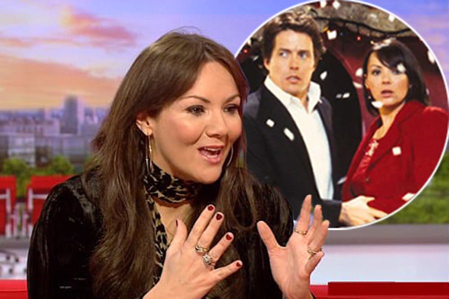 Martine Mccutcheon Love Actually Red Coat