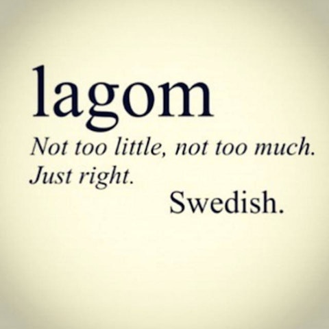 Lagom Is 2017's Scandi Buzzword - Grazia